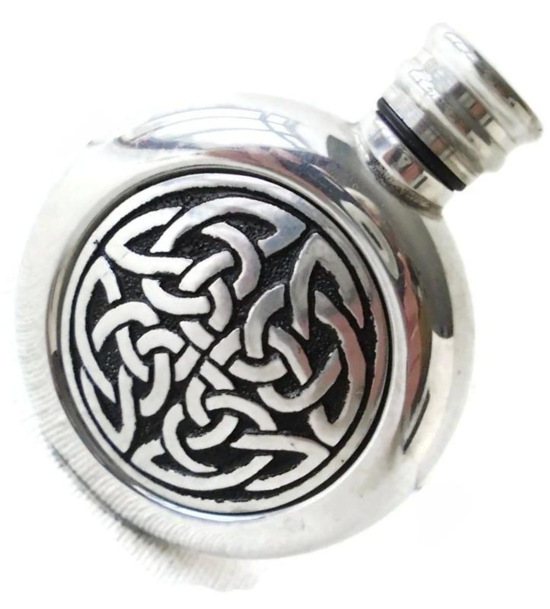 3oz Aberlemno Knot Round Celtic Hip Flask - Etsy