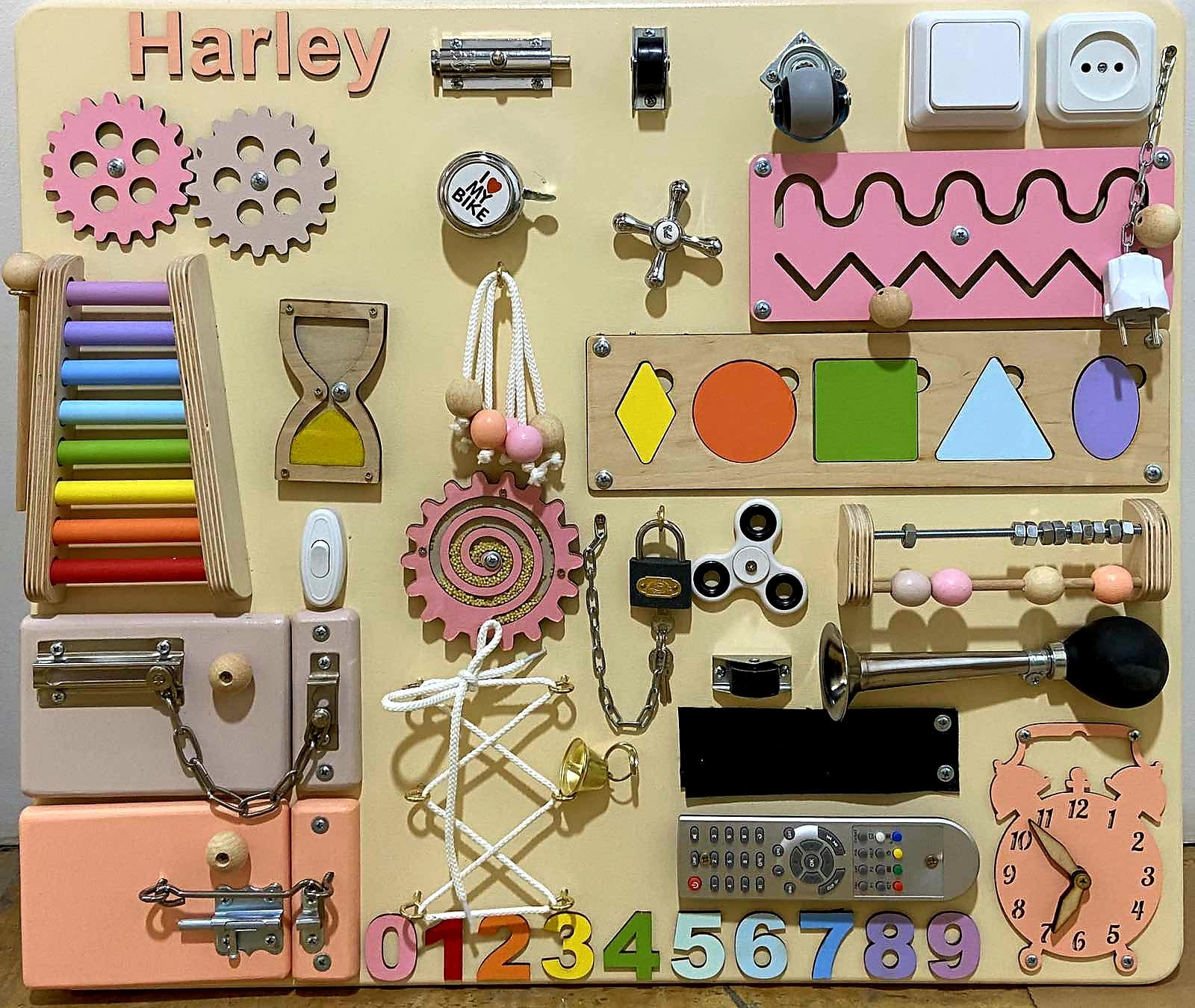 Busy Board 1 Year Old Baby Busy Board Led Busyeasyboard Paneau - Etsy