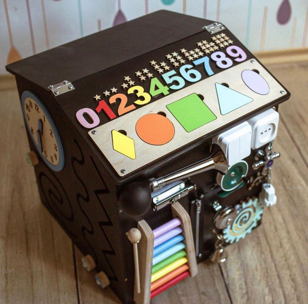 Toy Chest Busy House Dementia Christmas Gift for Toddler First 1 2 Year ...