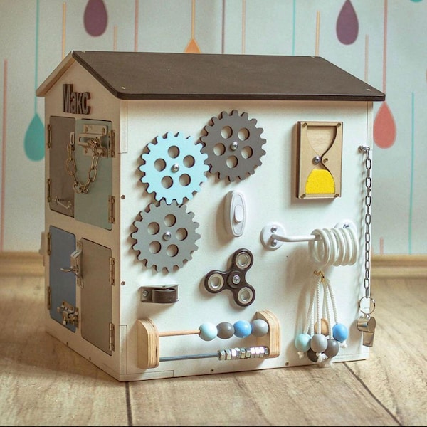 Toddler Busy Box - Etsy