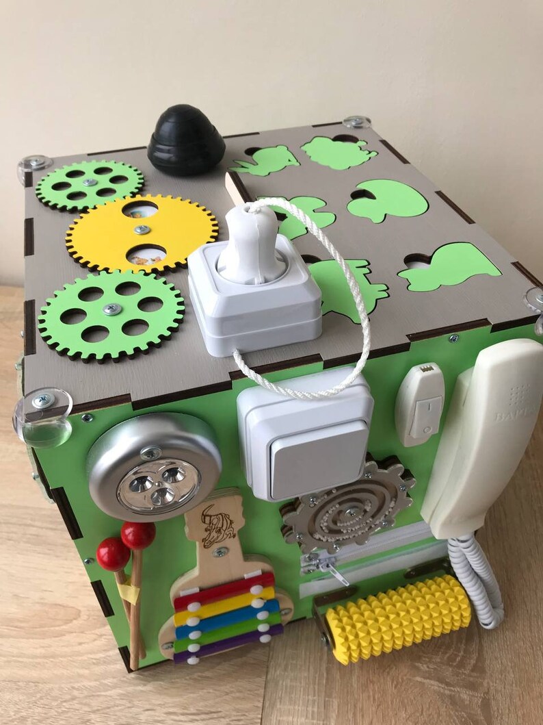 Busy Cube for Boy Toddler Busy Board for Boys First Birthday - Etsy