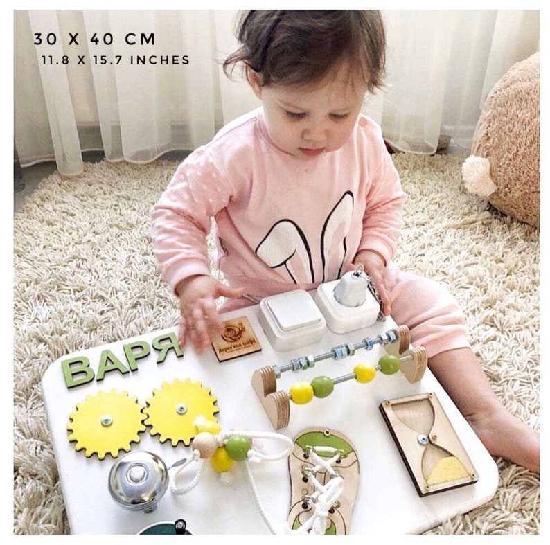 Active board for toddler Toddler Gift Developing Board 1st | Etsy