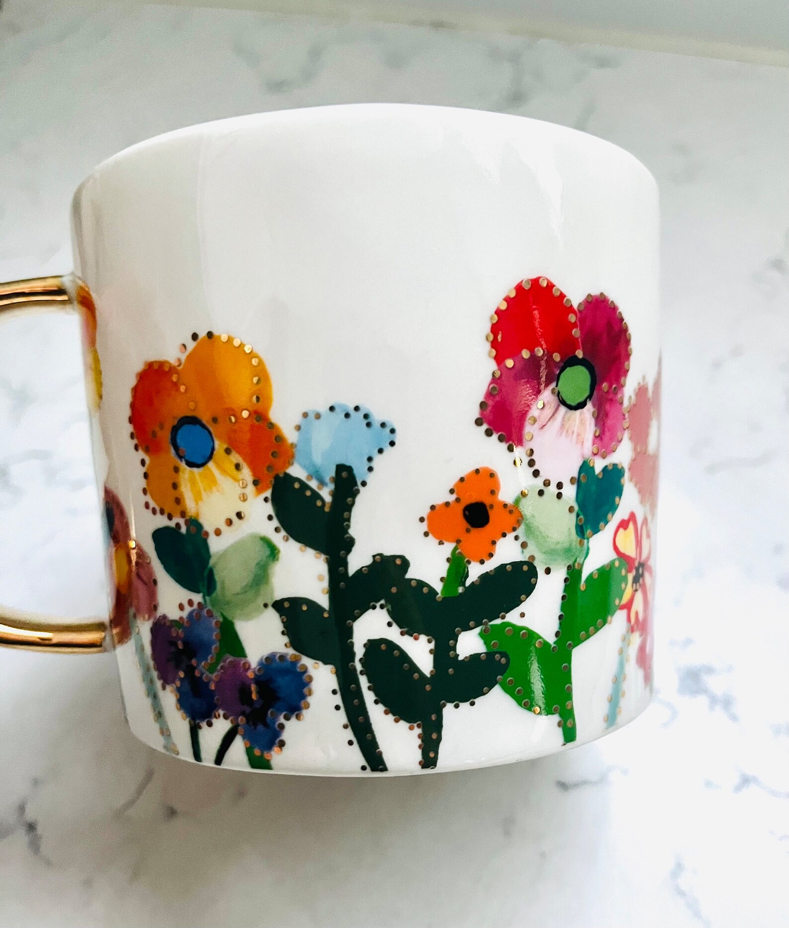 Cat in the Garden Feline Atelier by Francesca Kaye Anthropologie Coffee ...