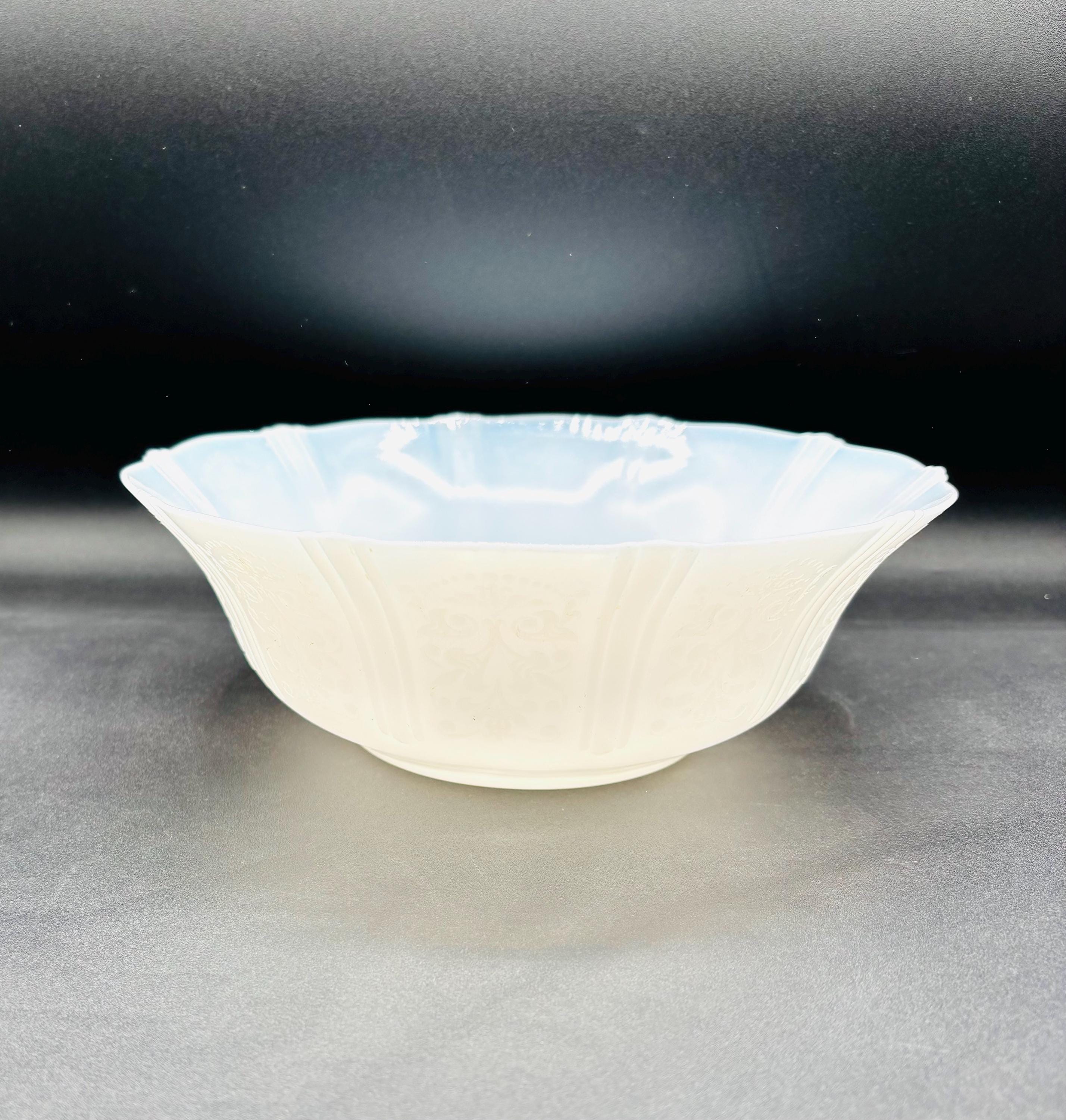 Vintage Macbeth Evans American Embossed Sweetheart Bridal Monax Bowl ...