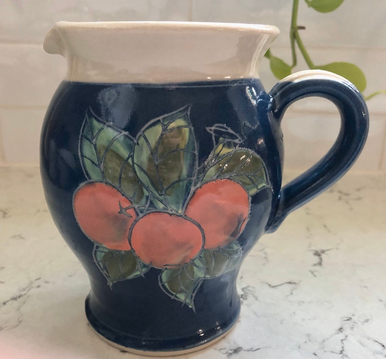 3 Piece Vintage Bandon Irish Pottery 2 Pitcher Mug Jug Creamer and Tea ...