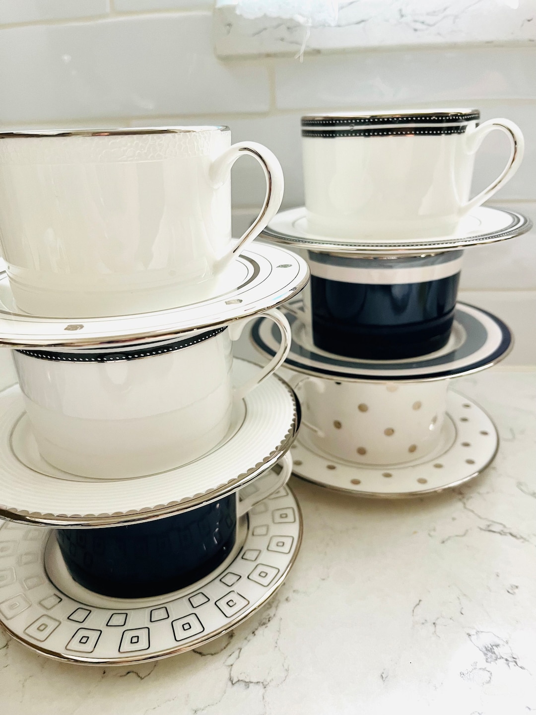 Kate Spade Lenox Ceramic Set - 18-piece Modern Mix Design | Made in USA ...