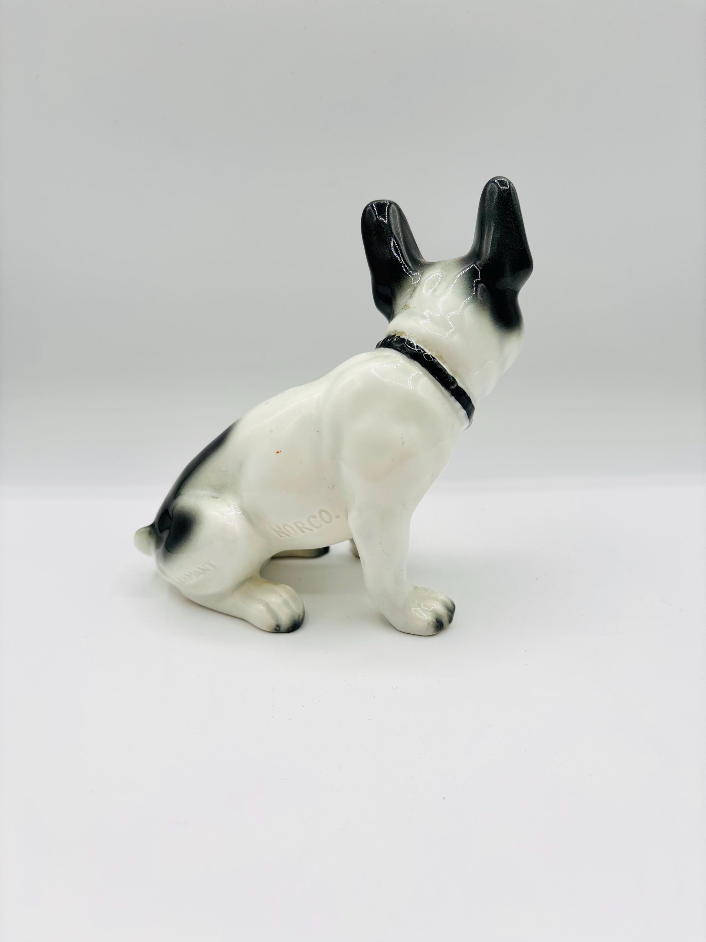 Vintage French Bulldog -frenchies Made in GERMANY by NORCO Porcelain ...