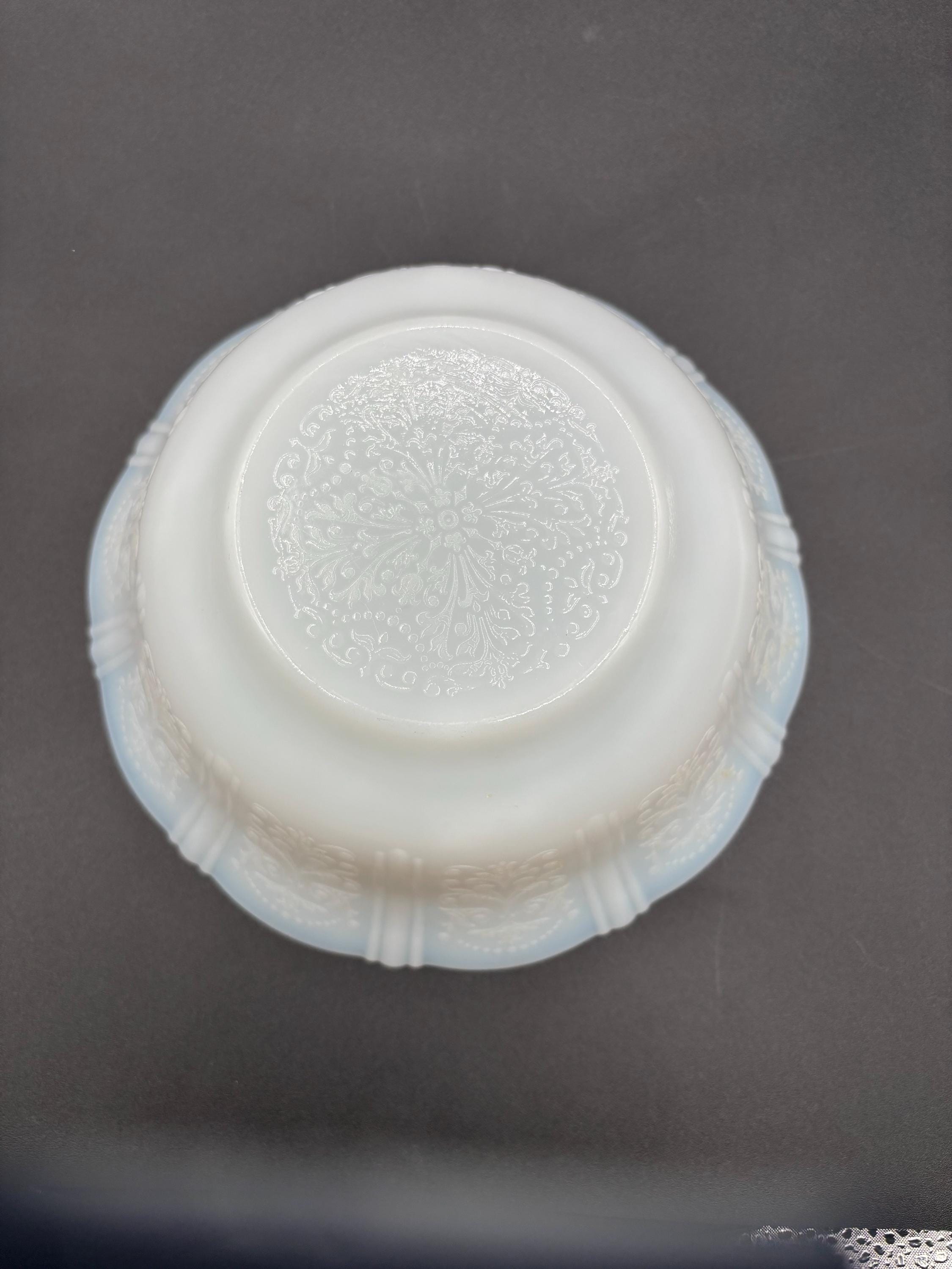 Vintage Macbeth Evans American Embossed Sweetheart Bridal Monax Bowl ...