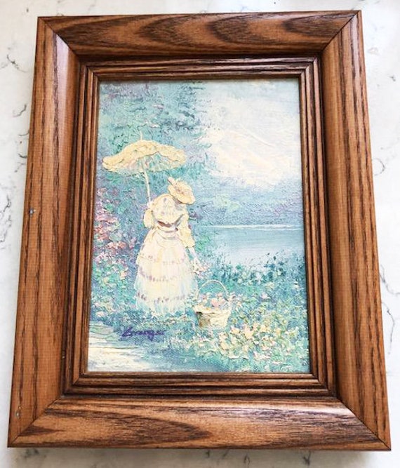 Vintage Signed Original by Artist Granger Oil Painting of | Etsy