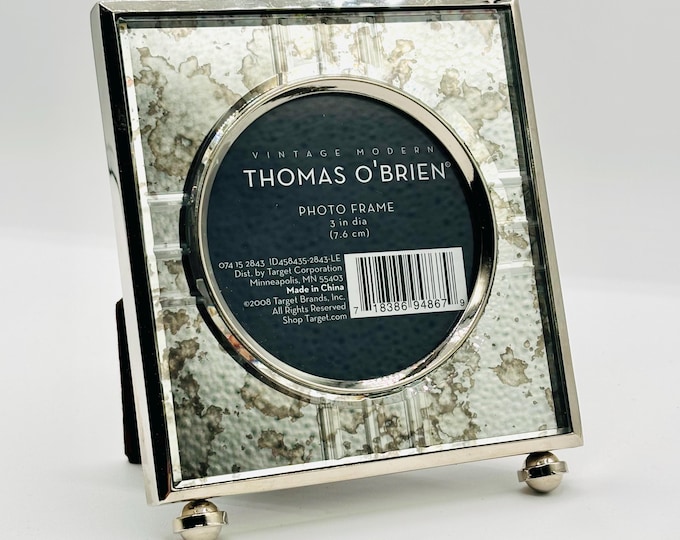 Vintage Modern Thomas O'brien Photo Smokey Glass Frame 3 Inches ...