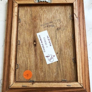 Vintage Signed Original by Artist Granger Oil Painting of 1900s Woman ...