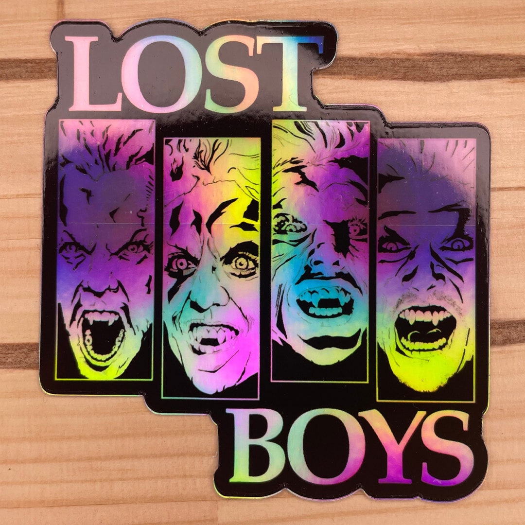 Life of Fun Lost Boys HOLOGRAPHIC Sticker - High Quality UV Resistant ...