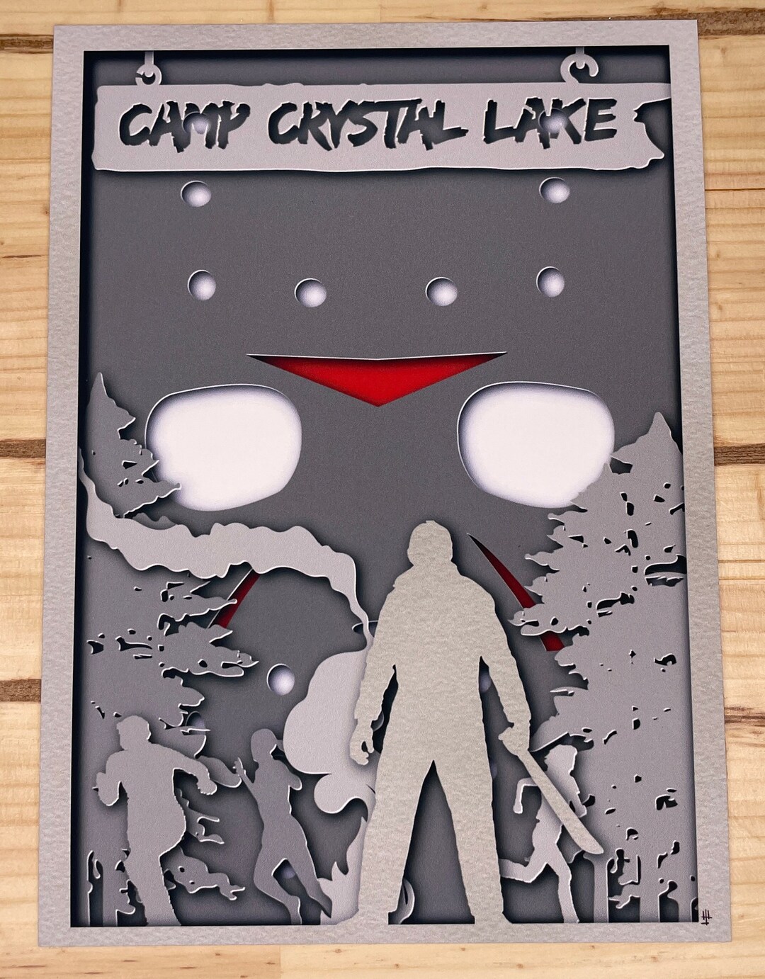 Death Sale Final Printing 5x7 camp Crystal Lake Friday the 13th ...