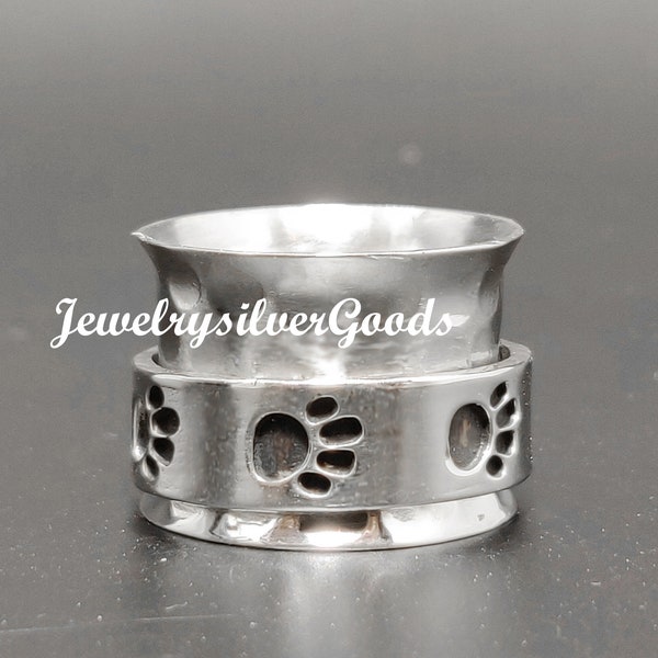 Footprint Ring - Etsy