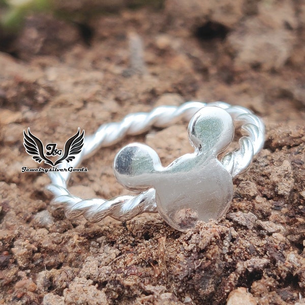 Mickey Mouse Ring - Etsy