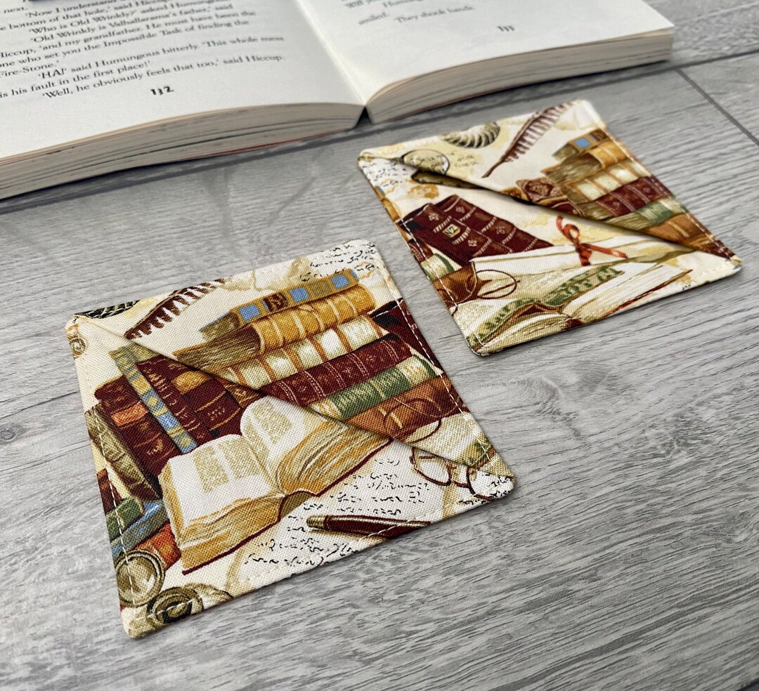 Corner Bookmarks Placeholders Book Lovers Small Gifts Love - Etsy