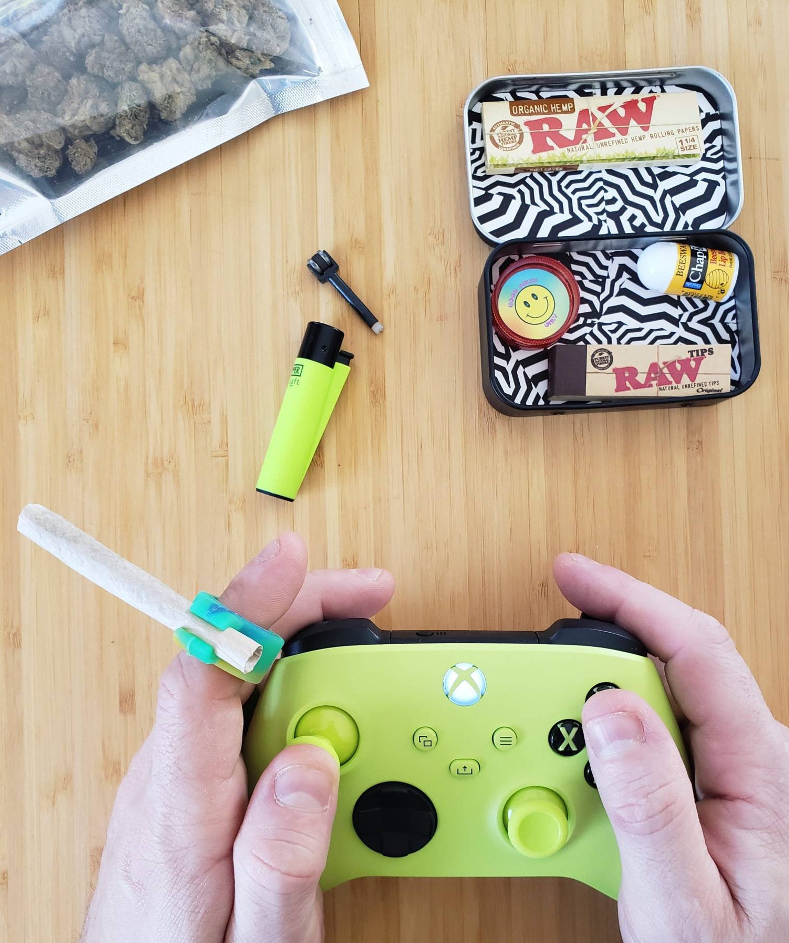 STONER THINGS 7-piece Stoner Kit Stash Box Stoner - Etsy