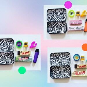 STONER THINGS 7-piece Stoner Kit Stash Box Stoner - Etsy