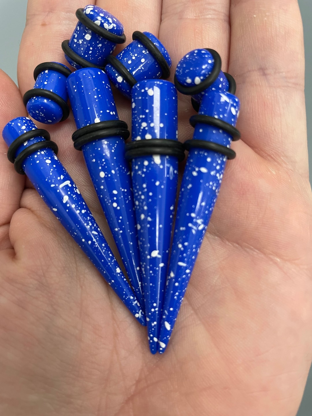 37 PC Ear Stretching Kit Multicolor Aftercare 14G-00G Ear Gauges ...