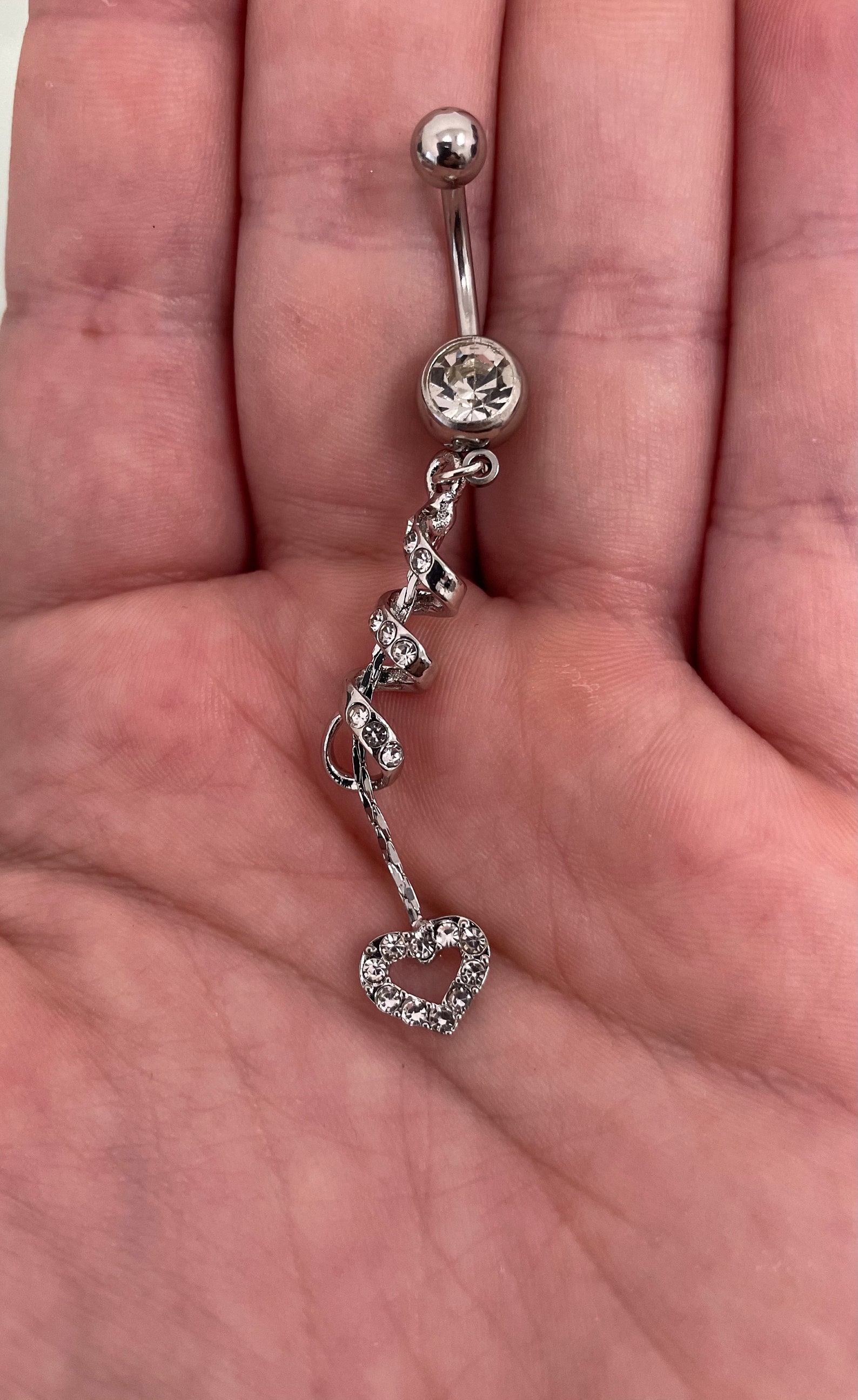 5PC Belly Button Rings Dangle Set Classy Seashell Anchor - Etsy