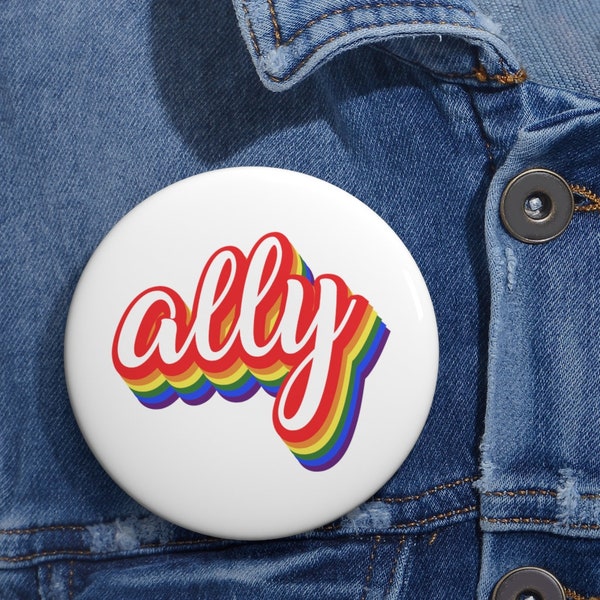 Lgbt Ally Pin - Etsy