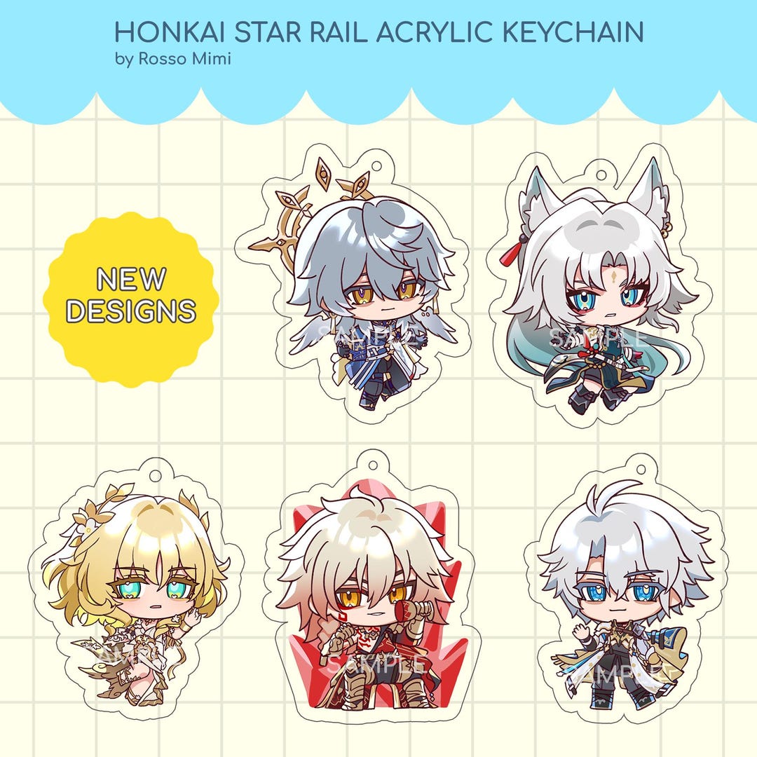 PREORDER Honkai Star Rail Acrylic Keychain - Etsy