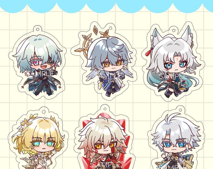 Keychain - BTD - Ren Hana - Etsy Canada