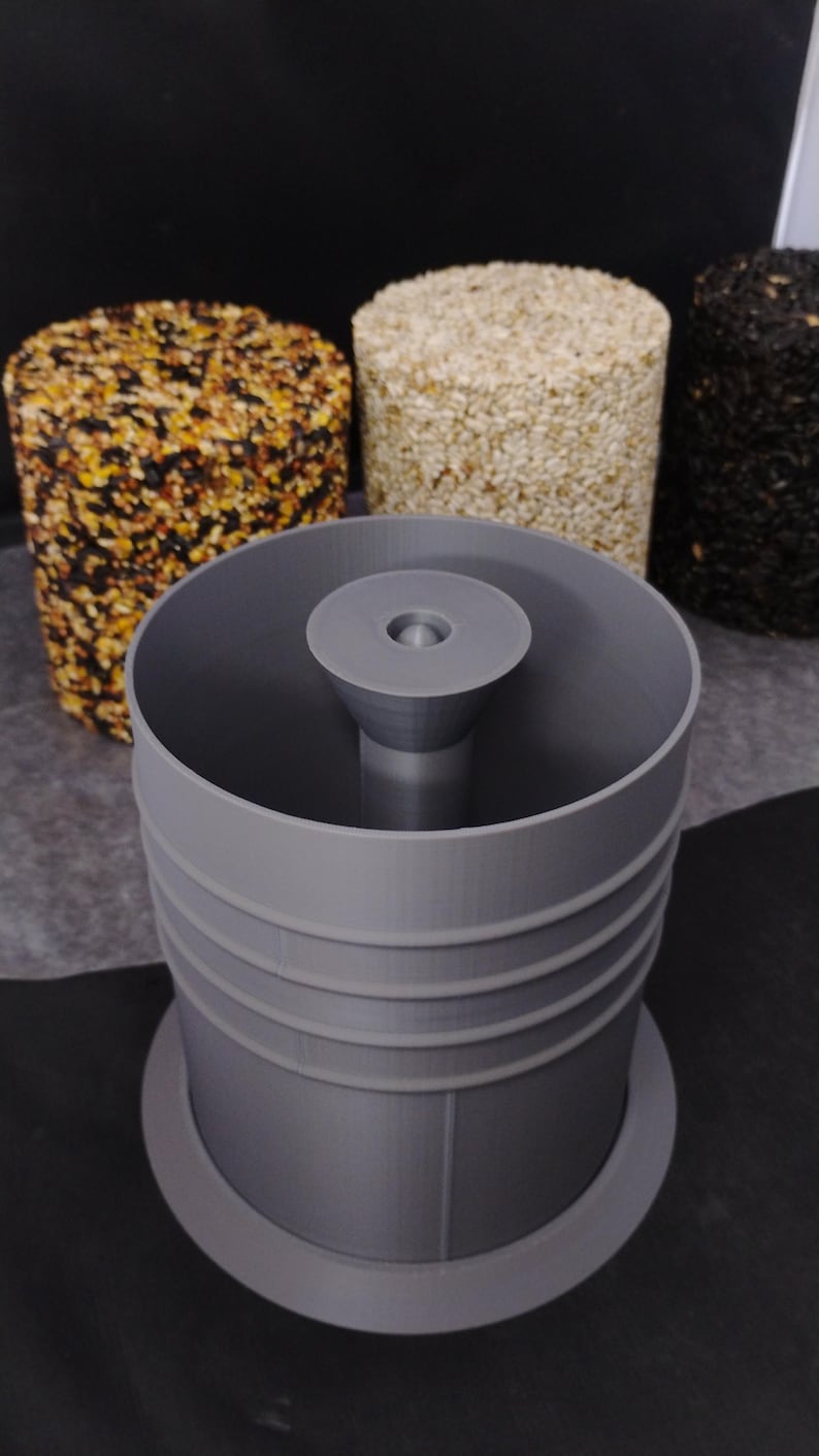 Large Seed Log Mold Kit! Make Your Own Amazing Seed Logs for Feeding ...