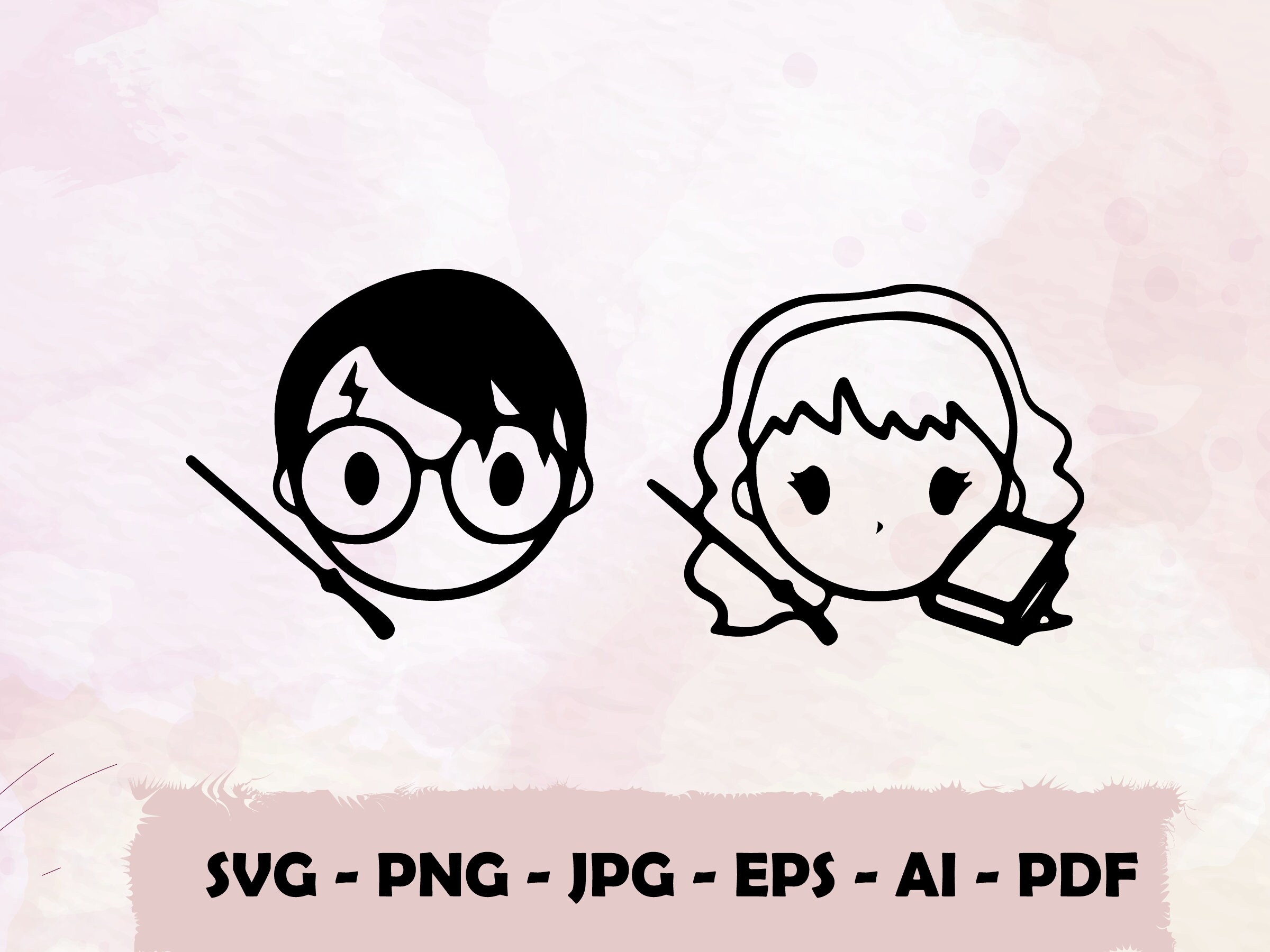 Hermione svg Harry Potter svg Cut File Silhouette Quotes | Etsy