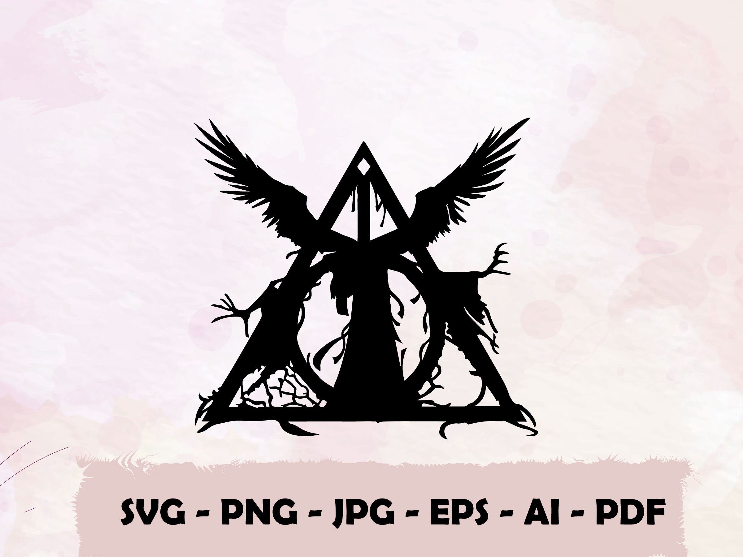 Harry Potter Svg Archivo De Corte Silueta Archivos De Etsy
