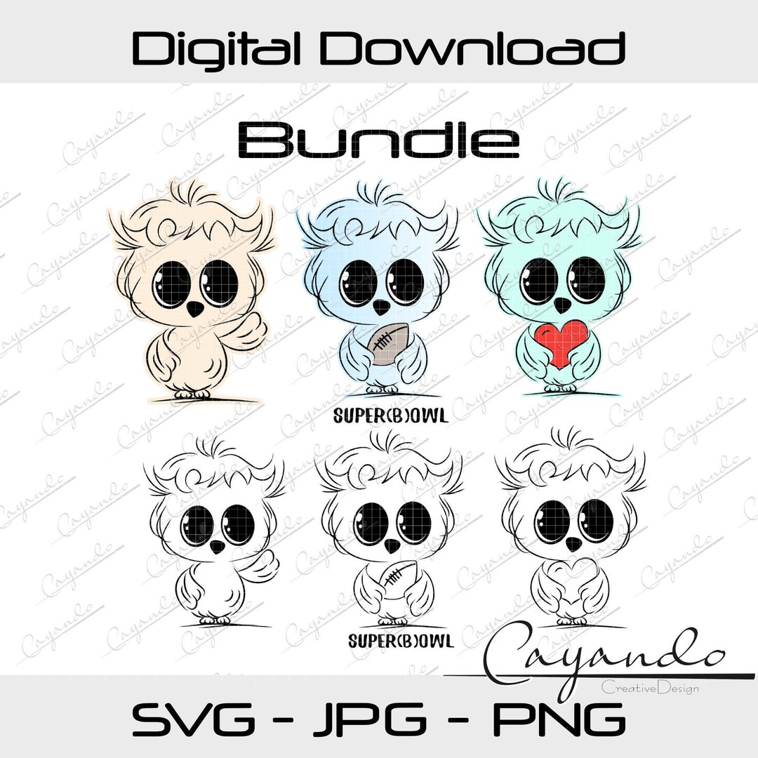 Plotter File Owl, Ironing Picture Owl, Owl Cute, Owl SVG, Owl Children ...
