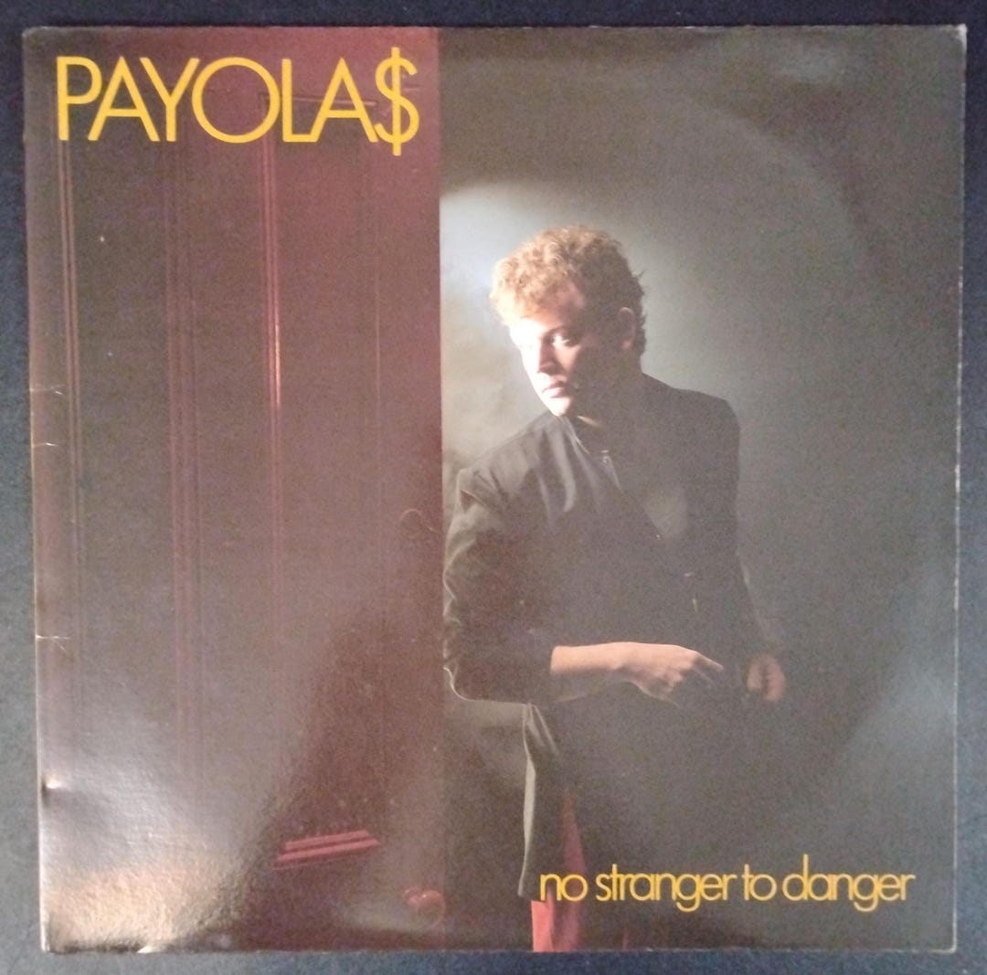 Payolas - No Stranger to Danger - 1980s Restored Vinyl Record - Etsy