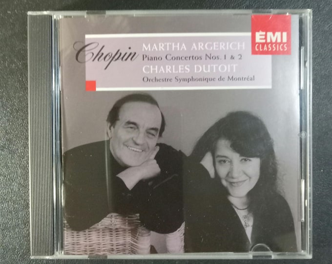 Chopin / Martha Argerich - Piano Concertos No 1 & 2 - Charles Dutoit - Montreal Symphony ...