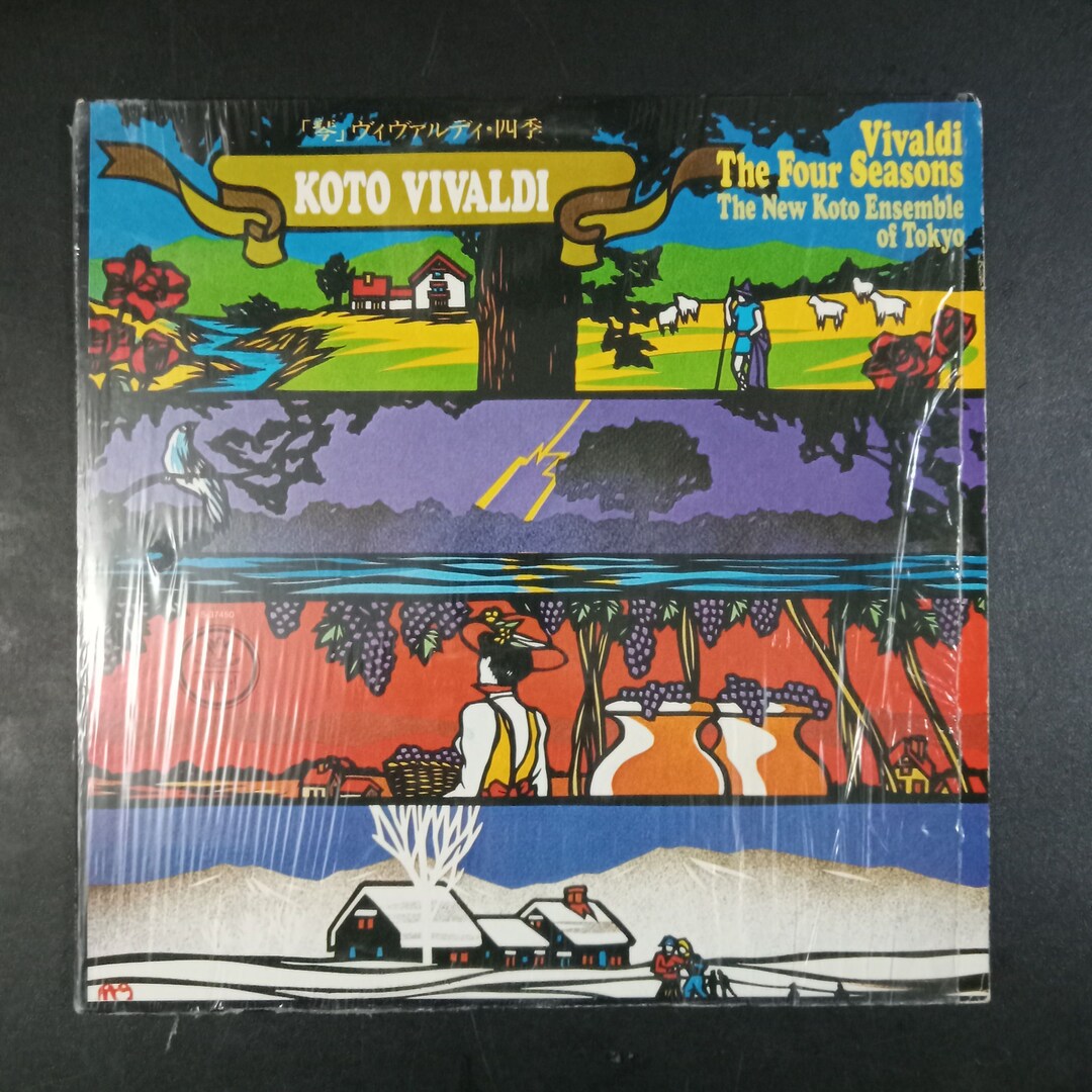 Koto Vivaldi the Four Seasons the New Koto Ensemble of Tokyo ...