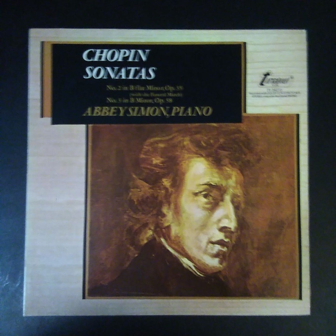 Chopin - Sonatas No 2 in B Flat and No 3 in B Major - Abbey Simon, Piano / Audio Desk Ultrasonic ...