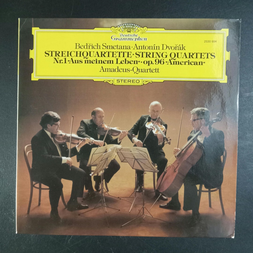 Dvorak String Quartets Nr 1 American Amadeus Quartet / Deutsche ...