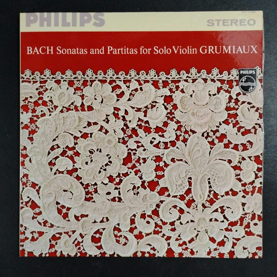 Bach - Sonatas and Partitas for Solo Violin - Arthur Grumiaux, Violin ...