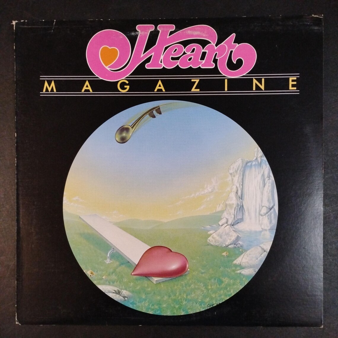 Heart - Magazine - Original Vinyl Record - Etsy