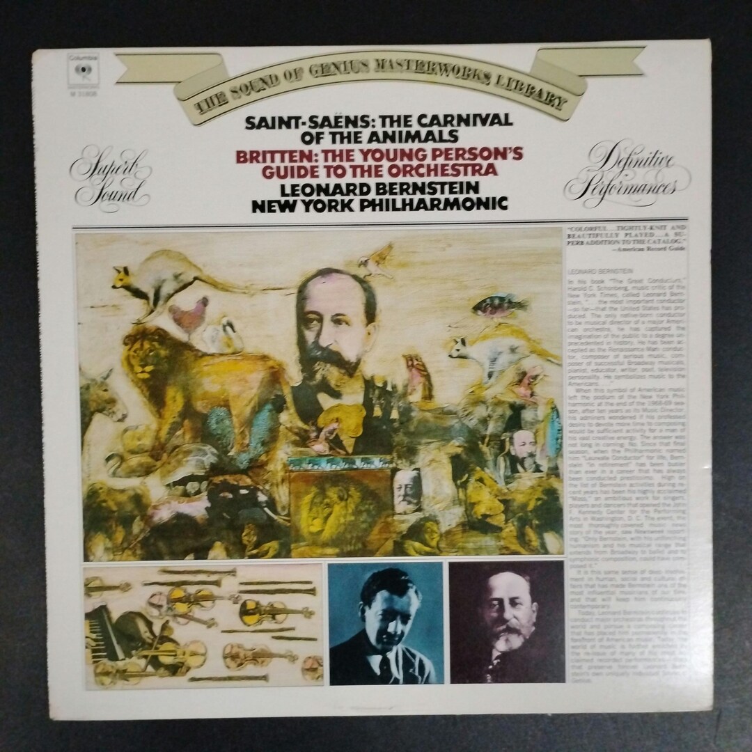 Saint-saens - the Carnival of the Animals & Britten - Young Person's ...