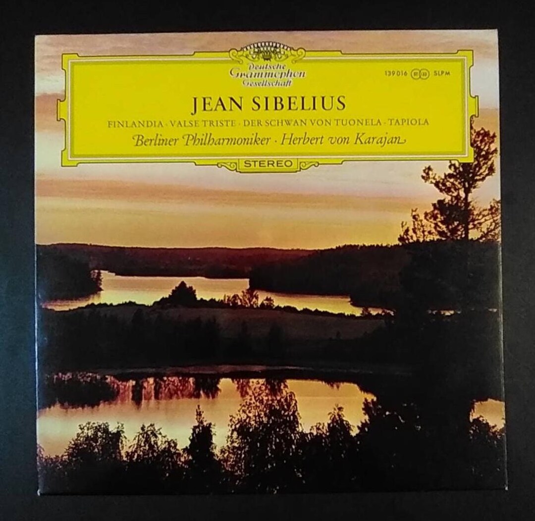 Sibelius - Finlandia - Valse Triste - Der Schwan Von Tuonela - Von Karajan - Berlin Philharmonic ...