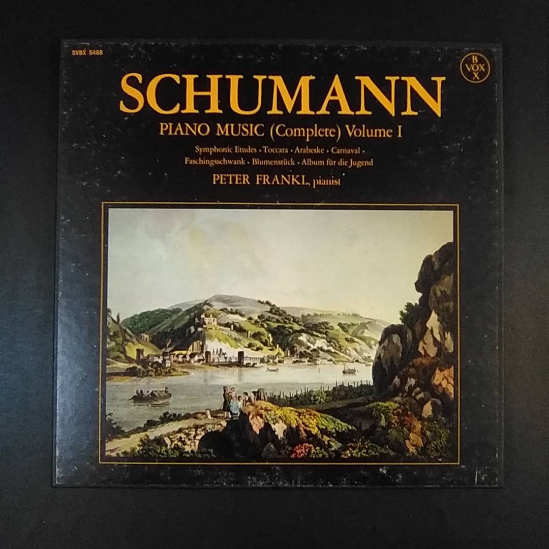Schumann - Piano Music ( Complete ) Volume Symphonic Etudes Toccata ...