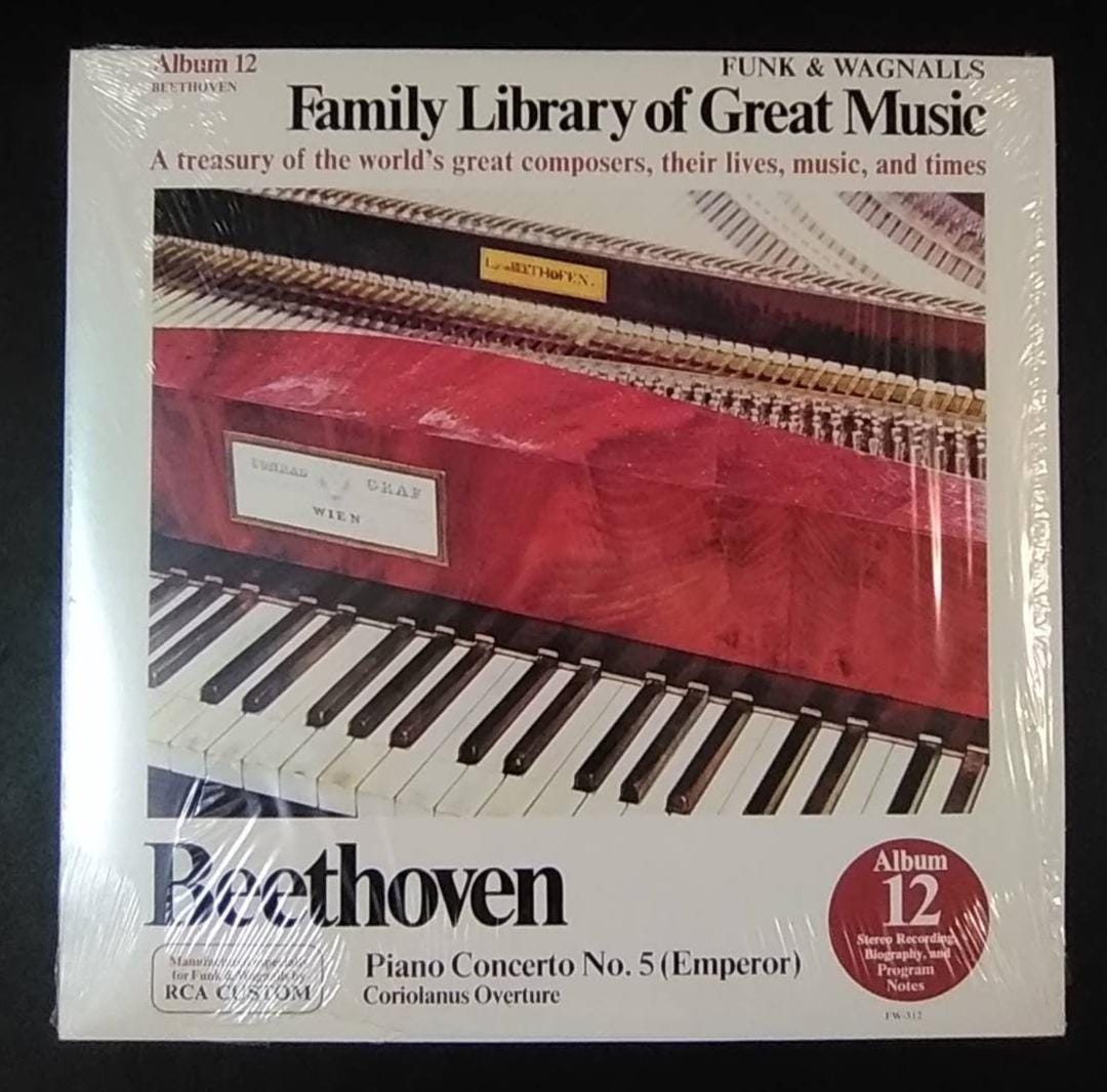 Beethoven - Piano Concerto No 5 Emperor / Funk & Wagnalls Family ...