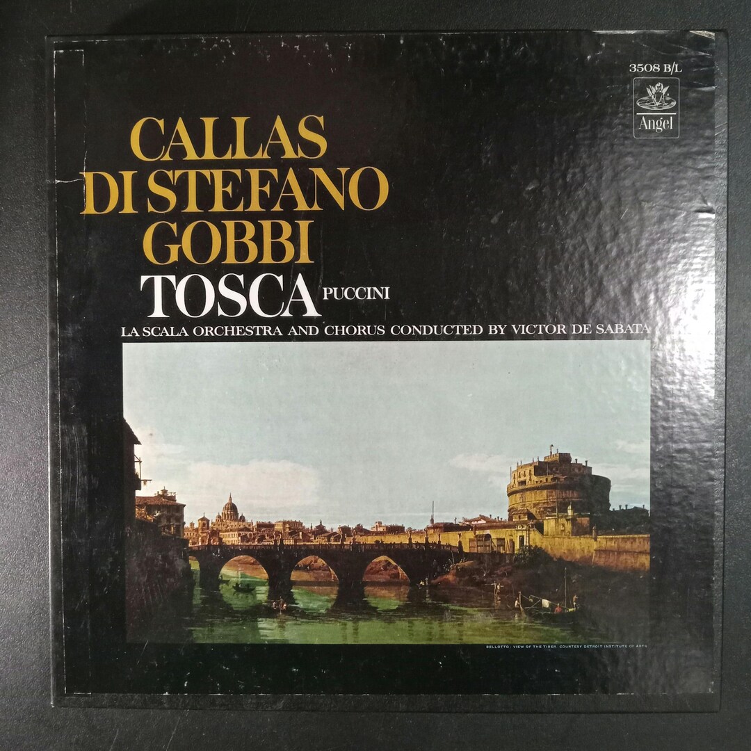 Puccini Tosca Complete Opera Maria Callas , Tito Gobbi Di Stefano and ...