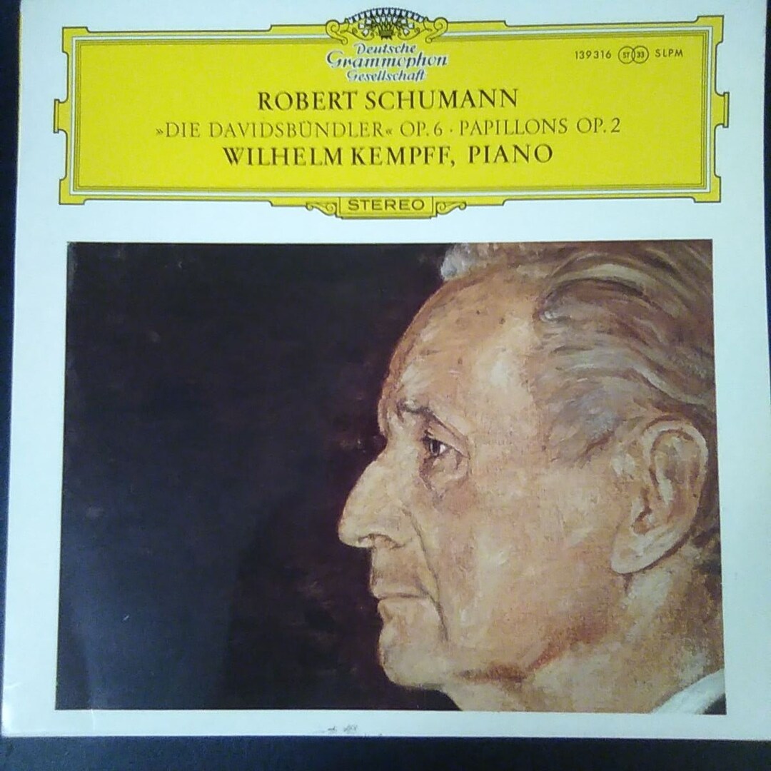 Schumann / Kempff - Die Davidsbundler Op 6 - Papillons Op 2 - Wilhelm ...