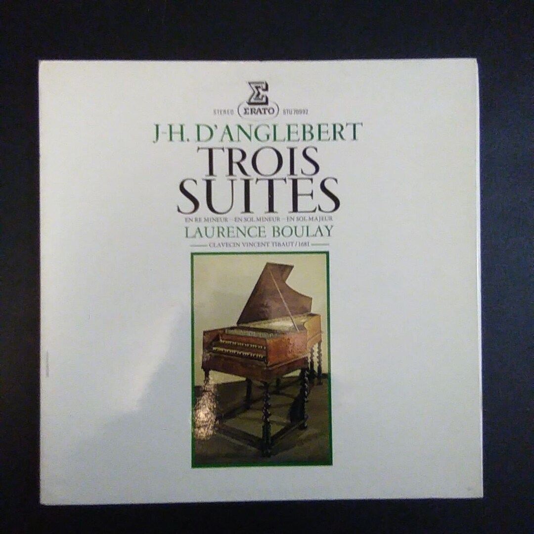 JH D'anglebert Trois Suites Laurence Boulay / Erato - Etsy