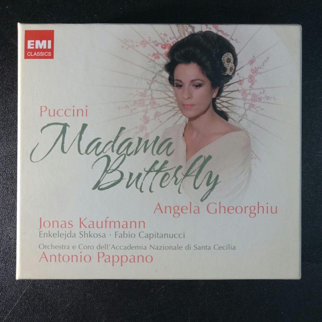 Puccini Madama Butterfly Angela Gheorghiu Antonio Pappano / 2 Compact Disc Set / EMI Classics ...