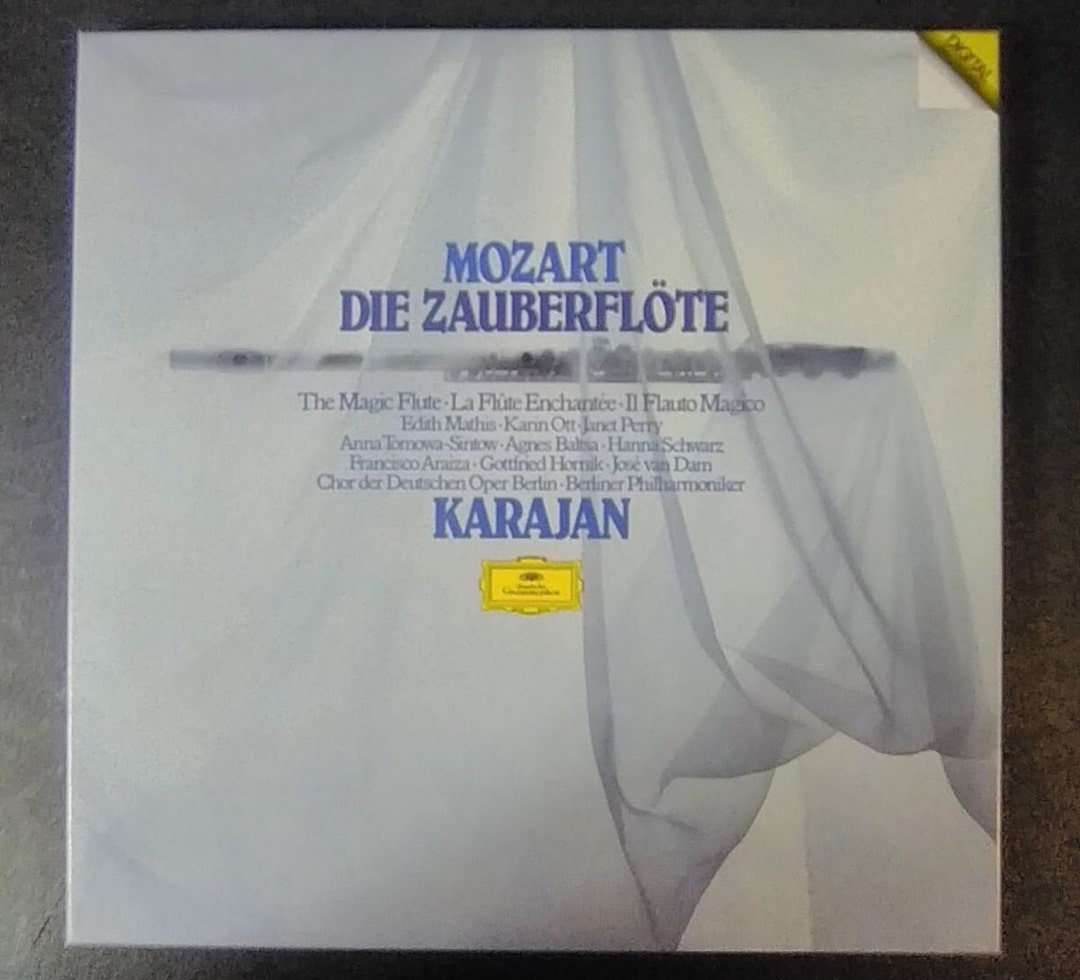 Mozart the Magic Flute Special Edition W Bonus Disc Herbert Von Karajan ...