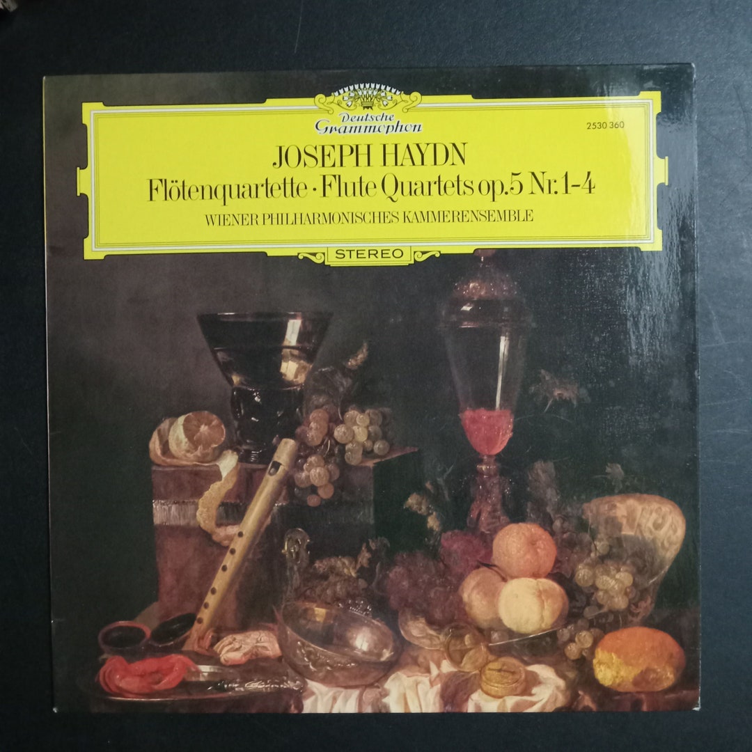 Haydn - Flute Quartets Op 5 Nr 1-4 / Vienna Philharmonic / Deutsche Grammophon Vinyl Record - Etsy
