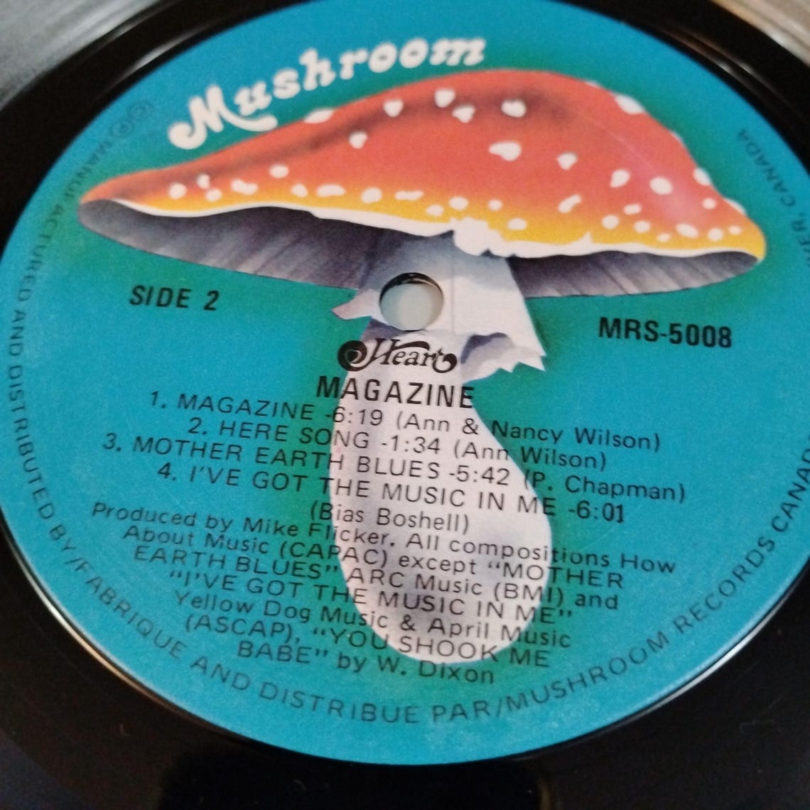Heart - Magazine - Original Vinyl Record - Etsy