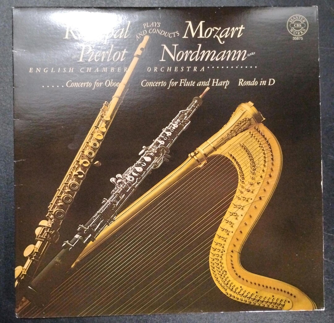 Mozart Concerto for Oboe Concerto for Flute and Harp Jean-pierre Rampal ...